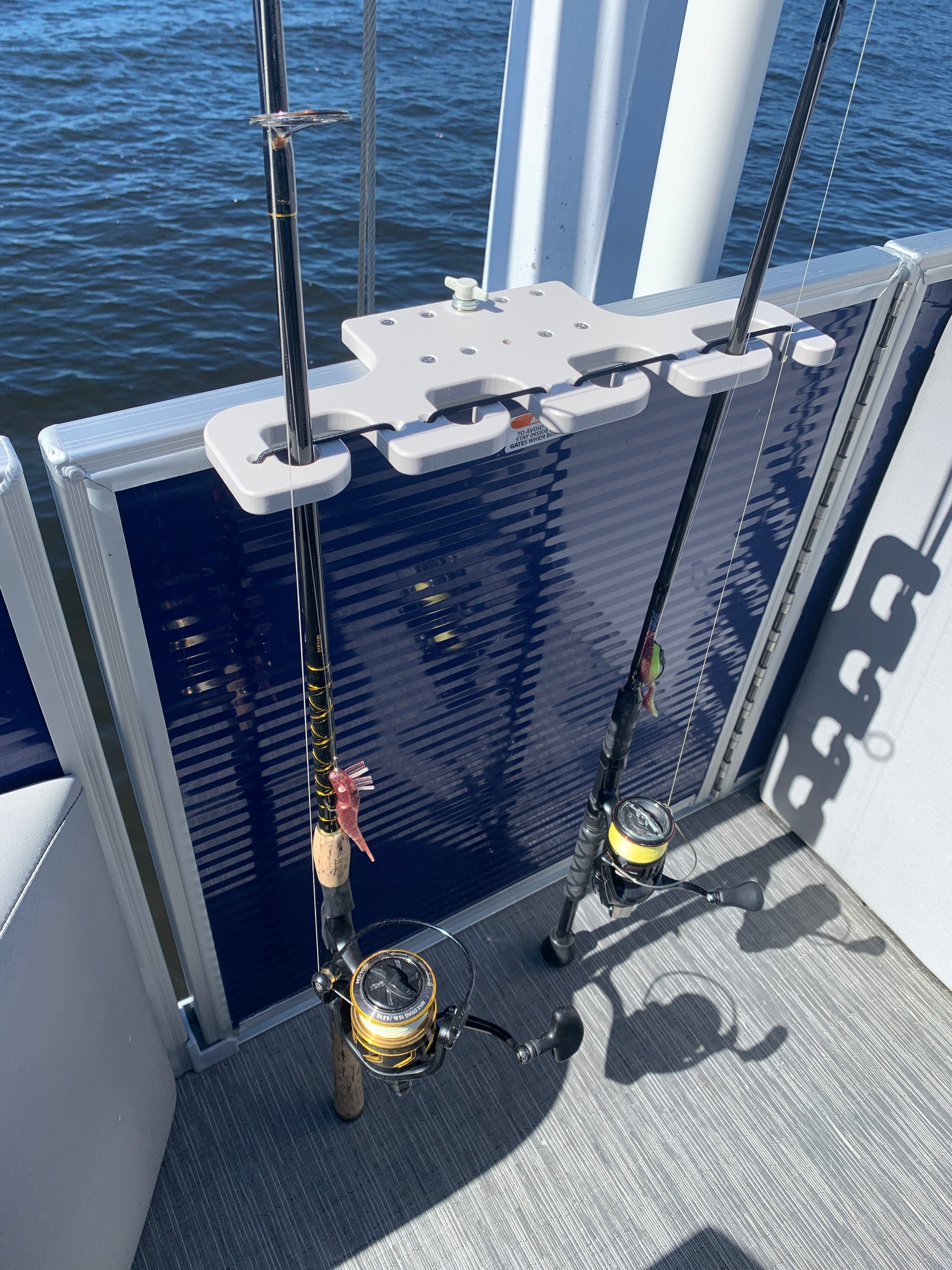 Pontoon Rail - 4X Rod Holder – Deep Blue Outdoors
