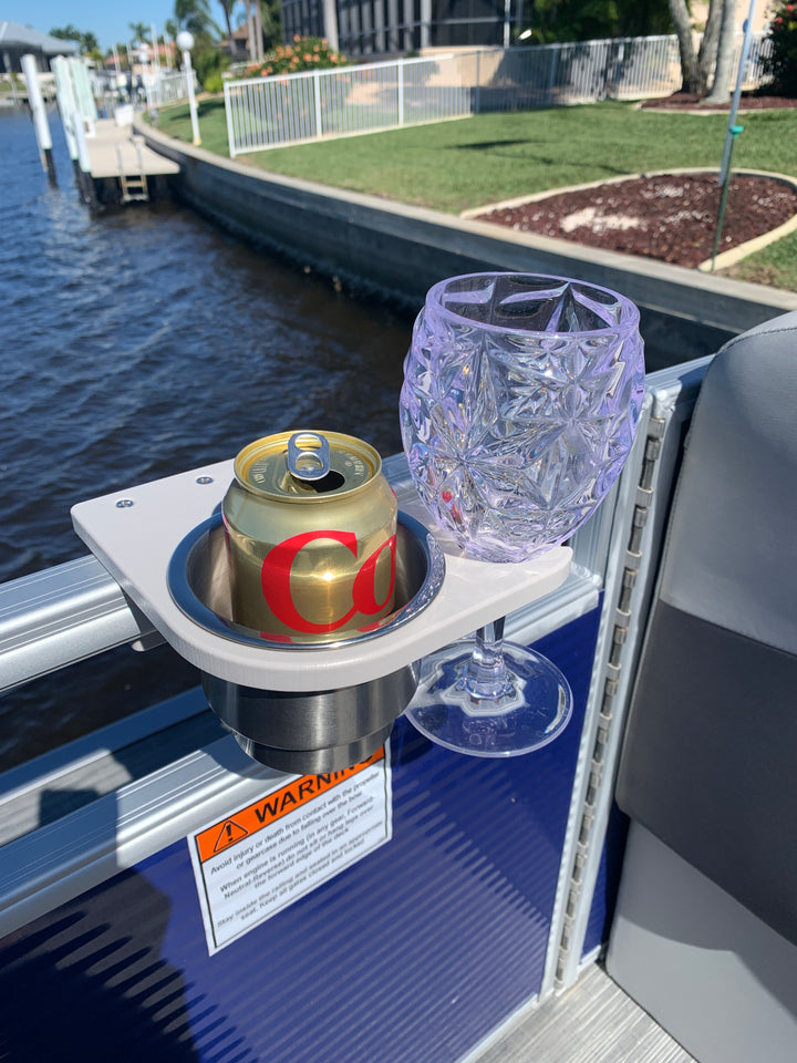 Pontoon and Boat Cup Holders- Drink Holders for Boat – Deep Blue Outdoors