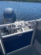 Pontoon Rail - Double Cup and Rod Holder with Tool Organizer slots ...
