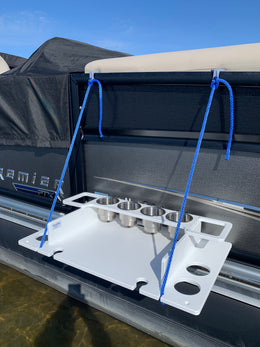 Sandbar Pontoon Tables – Deep Blue Outdoors