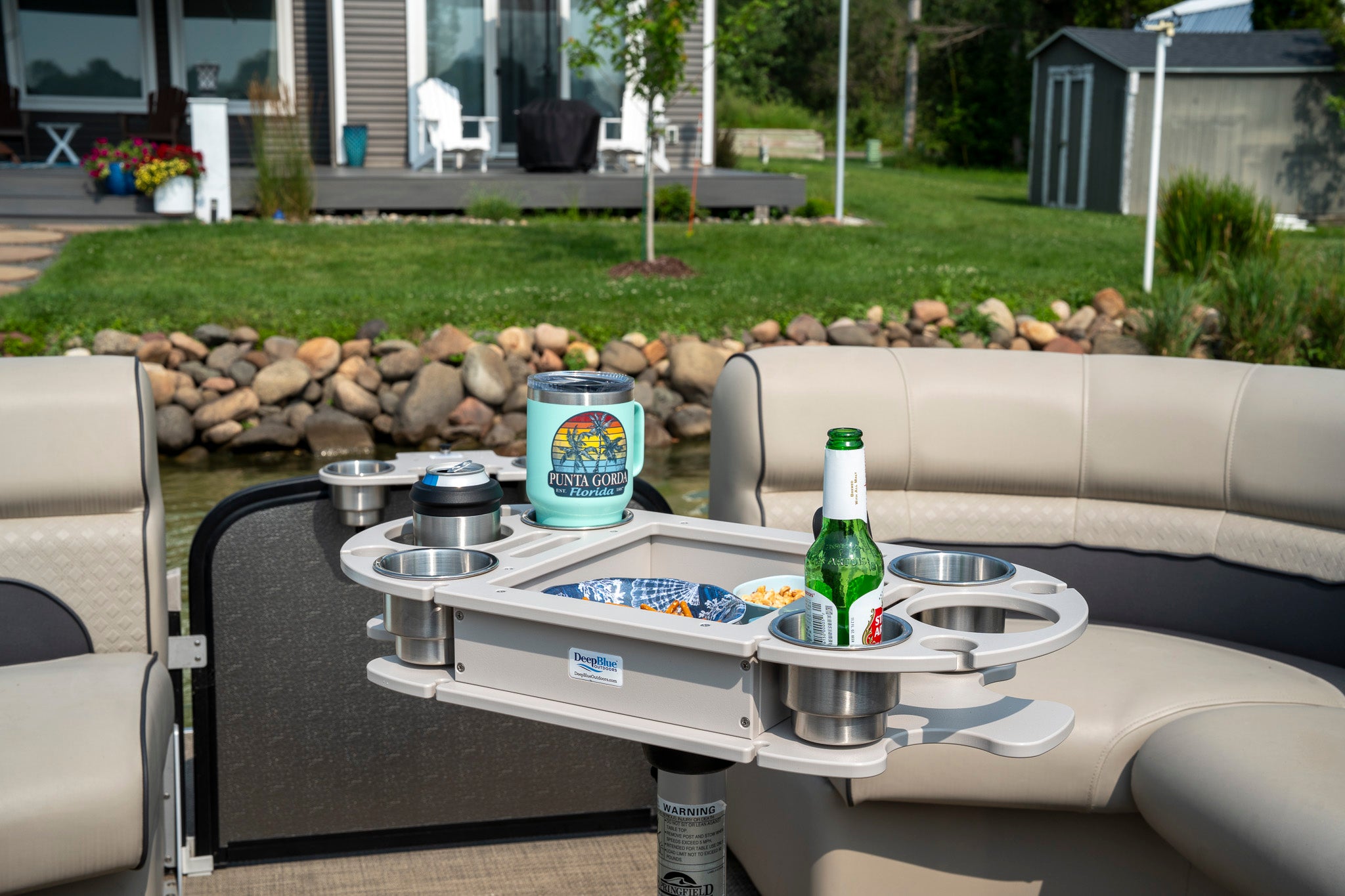 Boat and Pontoon Table – Deep Blue Outdoors